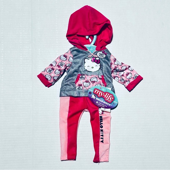 My Life As | Toys | My Life As Hello Kitty Pink Active Outfit Hoodie ...
